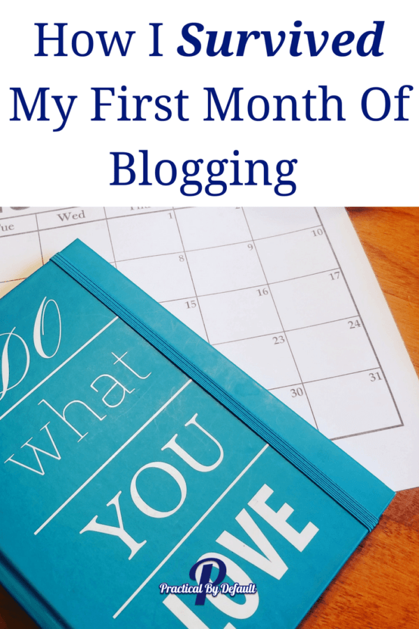 How I Survived My First Month Of Blogging